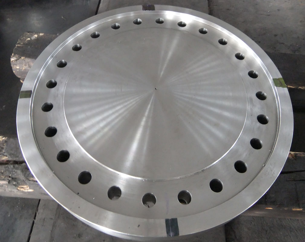 Forged Disc Tube Sheet Finish Machined For Heat Exchanger , Stainless ...