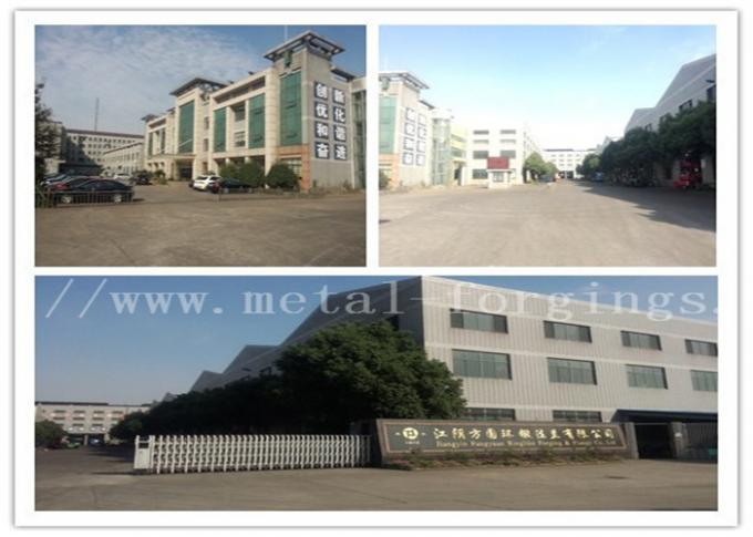 3.2um Ra Surface Finish Carbon Steel Forgings Ring Normalizing Proof ...