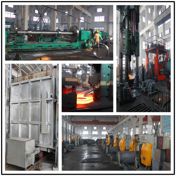 4140 42CrMo4 SCM440 Alloy Steel Rail Forged Wheel Blanks Quenching And ...